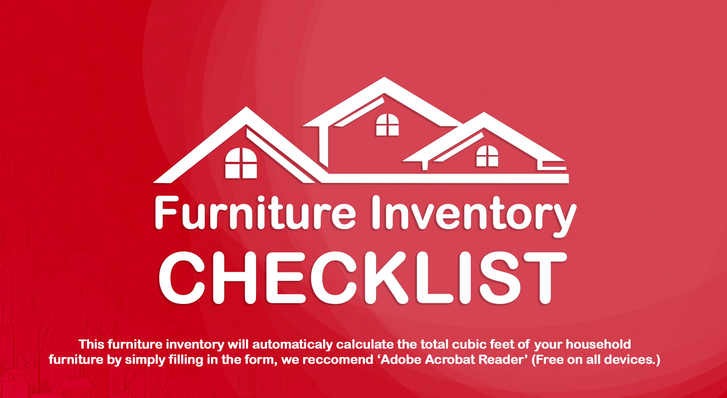 Furniture Inventory List For Moving Home Reds Removals